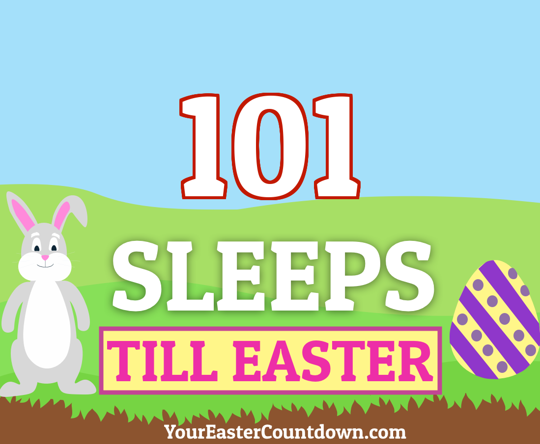 Your Easter Countdown 2026 | Days Until Easter | Sleeps To Easter